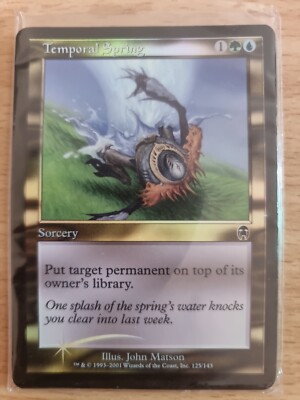 MTG FOIL Temporal Spring - Apocalypse Magic the Gathering Common NM | eBay