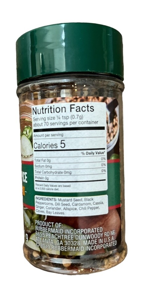 Ball Mixed Pickling Spice, Blend Of Flavorful Spices (1.8 oz Bottle) | eBay