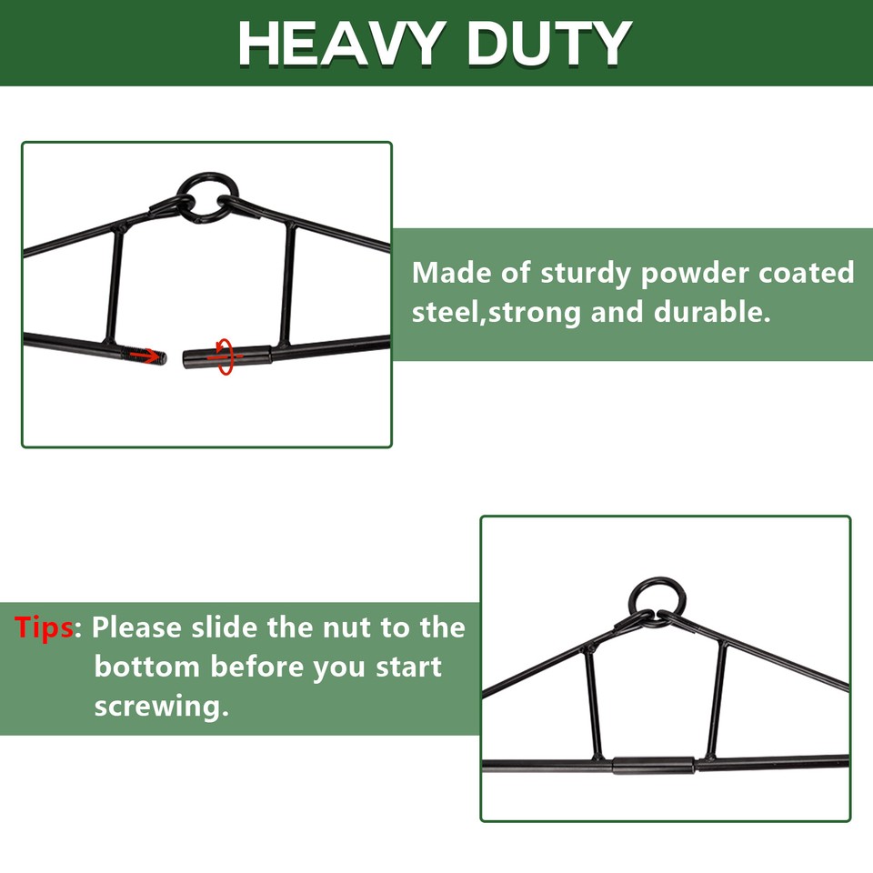 Deer Hanger for Skinning, Deer Hunting Game Hoist Hanging Gambrel 800LB ...