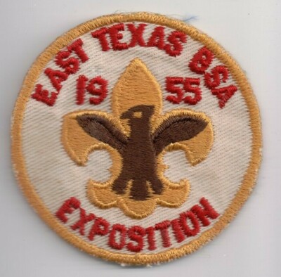 G BSA Patch, East Texas Area Council TX, 1955 Exposition, Old! | eBay