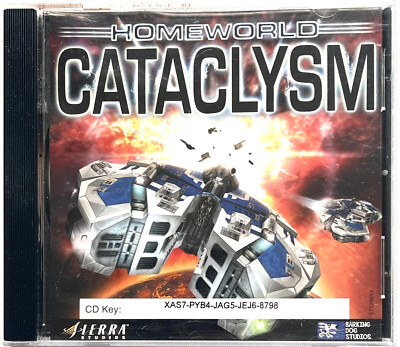 ORIGINAL VINTAGE PC CD-ROM GAME HOMEWORLD "CATACLYSM" WITH KEY | eBay