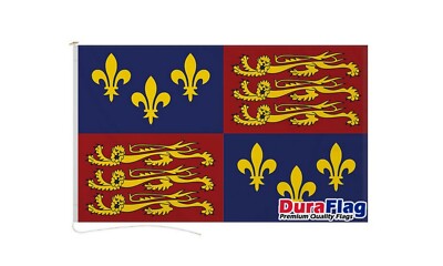 ROYAL BANNER TUDOR 16th CENTURY DURAFLAG 150cm x 90cm QUALITY FLAG ROPE ...