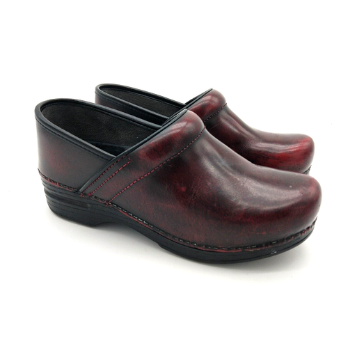 Dansko XP Pro Leather Professional Clogs Shoes Size 39 US 8.5 9 Merlot ...