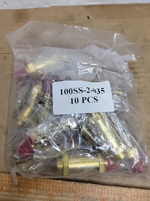 Qty: 10 F.C. Kingston 100SS-2-035 1/4" NPT Inlet 35 PSI pop style Safety Valve | eBay