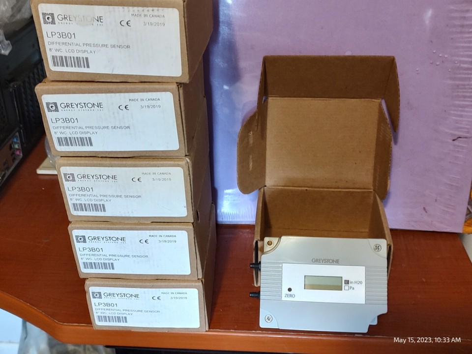 Greystone LP3B01 Differential Pressure Sensor --NEW-- | eBay