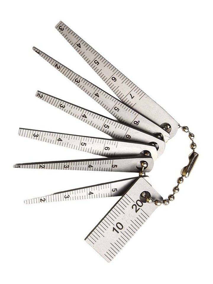 Stainless Steel Measuring Tool Pocket Friendly 20mm Gap Gauge Set for ...