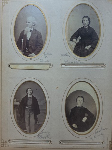 Elmer Ellsworth's Family Photo Album. Union Civil War Hero. 42 photos ...