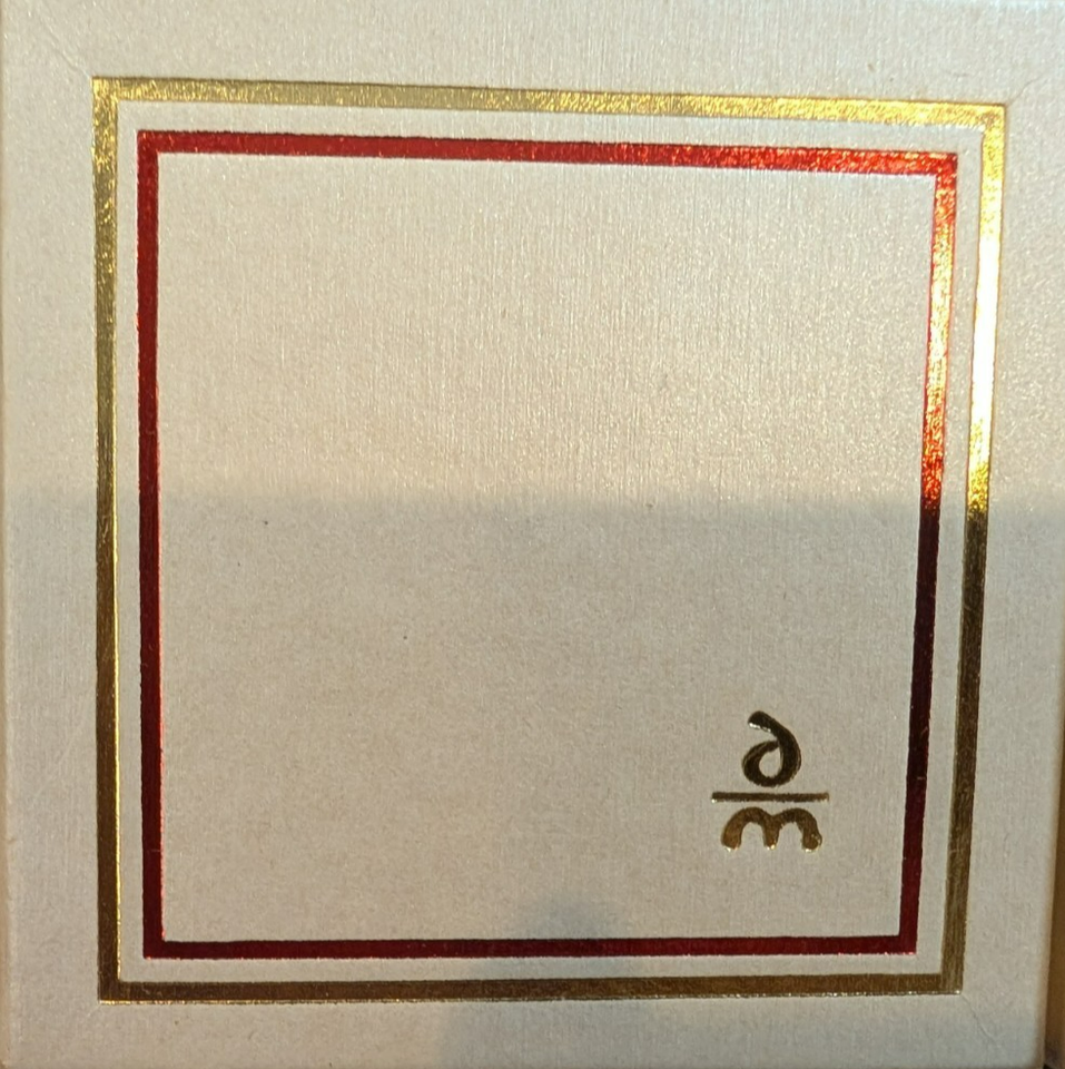 1976 Danbury Mint First Annual Gold Christmas Ornament Angel In ...