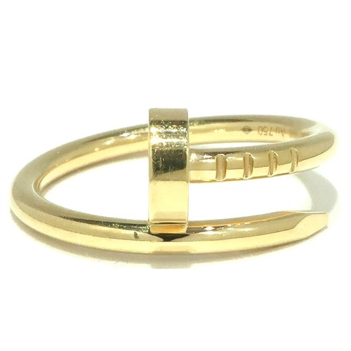 Cartier #3.75 K18YG JUSTE UN CLOU K18 750 Yellow Gold Ring 2 | eBay
