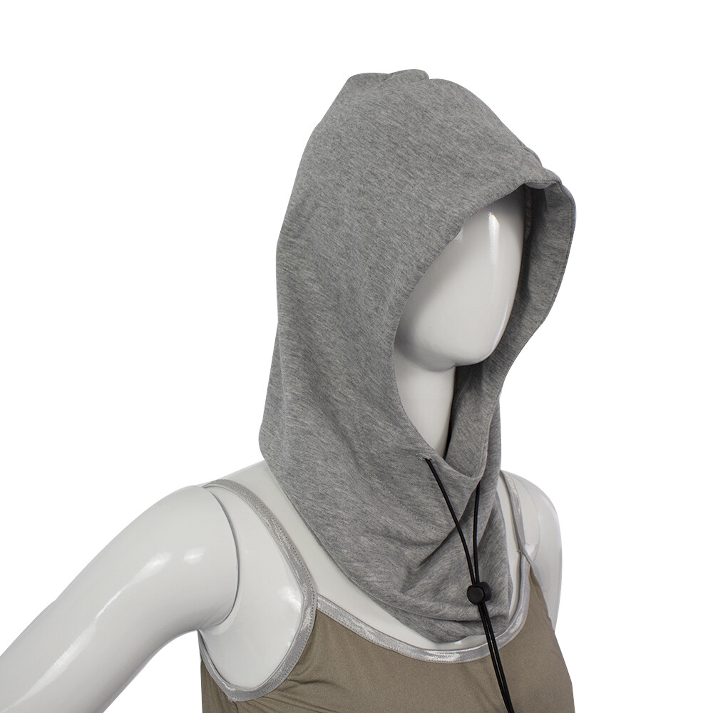 EMF Protection Hat Hood, Anti Radiation Fabric, Silver Fiber , Grey and ...