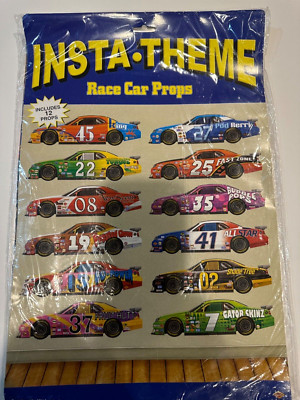 Race Car Paper Props Car Racing Birthday Party Decorations | eBay