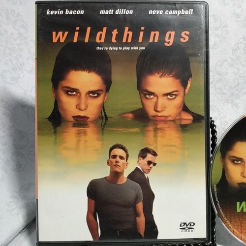 Wild Things (DVD, 1998) Kevin Bacon, Matt Dillon, Neve Campbell ...