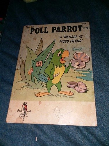 Poll Parrot #12 Werbe-Comics 50er Jahre Golden Age National Shoe Store ...