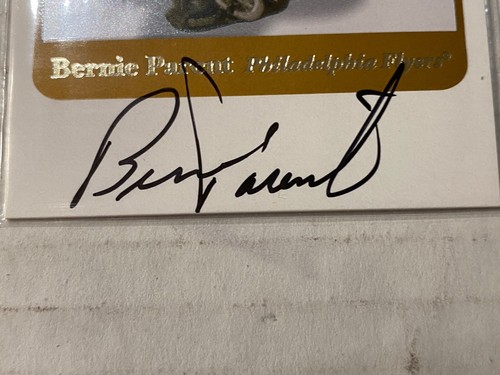 2001-02 Fleer Greats of the Game - Autographs Bernie Parent (AU) for ...