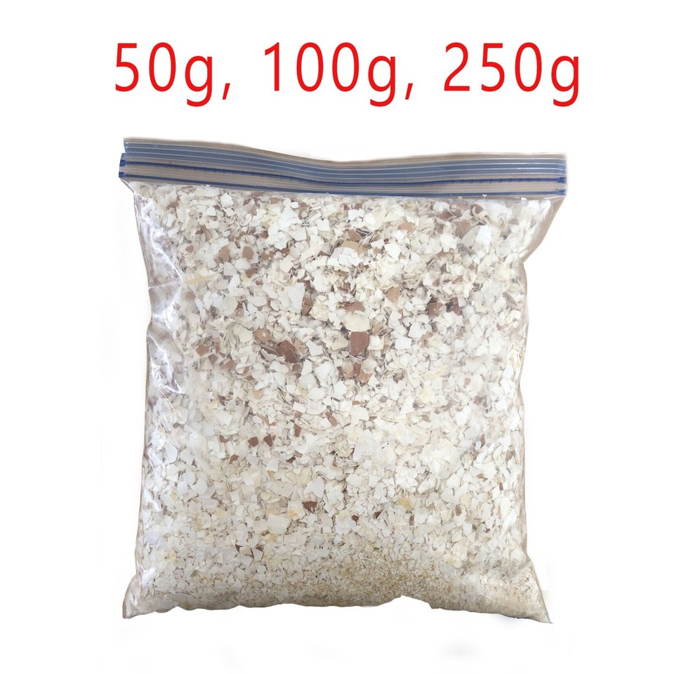 Organic Crushed Eggshells 100g Chicken Egg Shell fertilizer Calcium ...