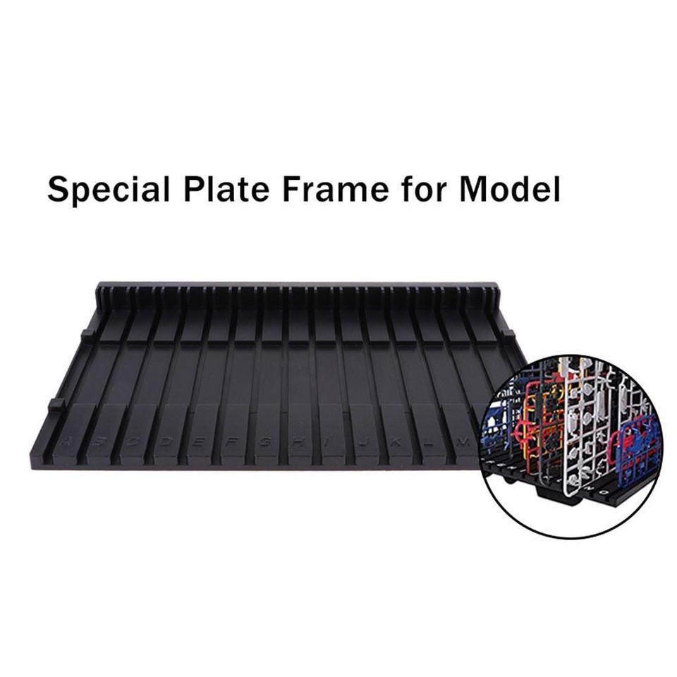 Plastic Pieces Shelves Tool Stand Holder for Model Making Accessories ...