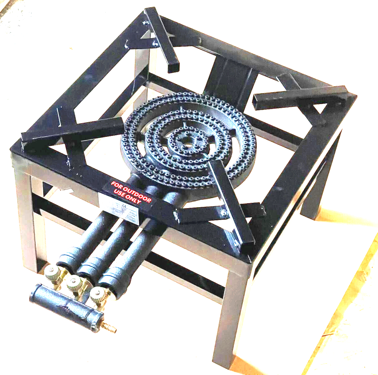 VIPER 12.2KW 3 KEY HEAVY DUTY CAST IRON LPG GAS BOILING RING BURNER ...