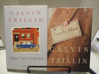2 CALVIN TRILLIN novels Tepper isn't Going Out + Family Man see photo ...