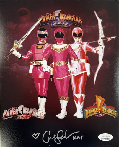 CATHERINE SUTHERLAND POWER RANGERS Signed Autographed 8x10 Photo JSA ...