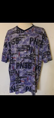 Parish Nation PN 56 all nation graphic V-Neck T-shirt 3XLARGE | eBay