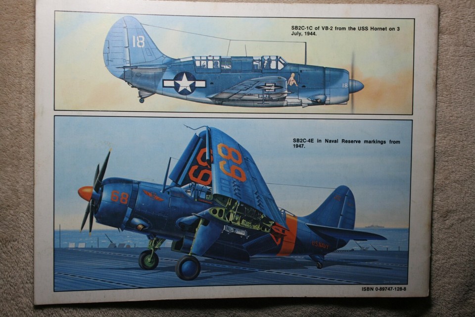 SB2C Helldiver in Action Squadron Signal Book # 1054 Very Good ...