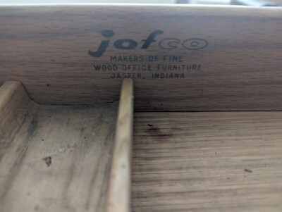 jofco Mid Century Modern executive Desk | eBay