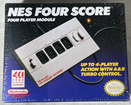 NES Four Score Four Player Adapter RARE SEALED Nintendo | eBay