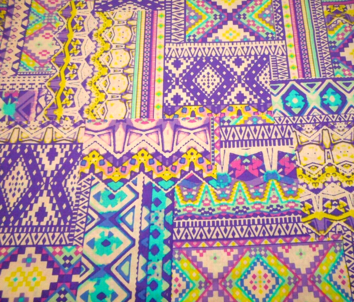Purple Tribal Pattern