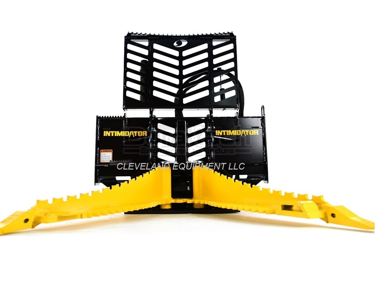 NEW DANUSER INTIMIDATOR TREE & POST PULLER with SAW TEETH Skid Steer ...