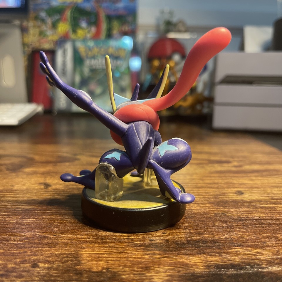 Nintendo Wii U Greninja Amiibo Action Figure 45496892159| eBay