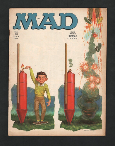 July 1964 Mad Magazine #88 – Fireworks #A1142 | eBay