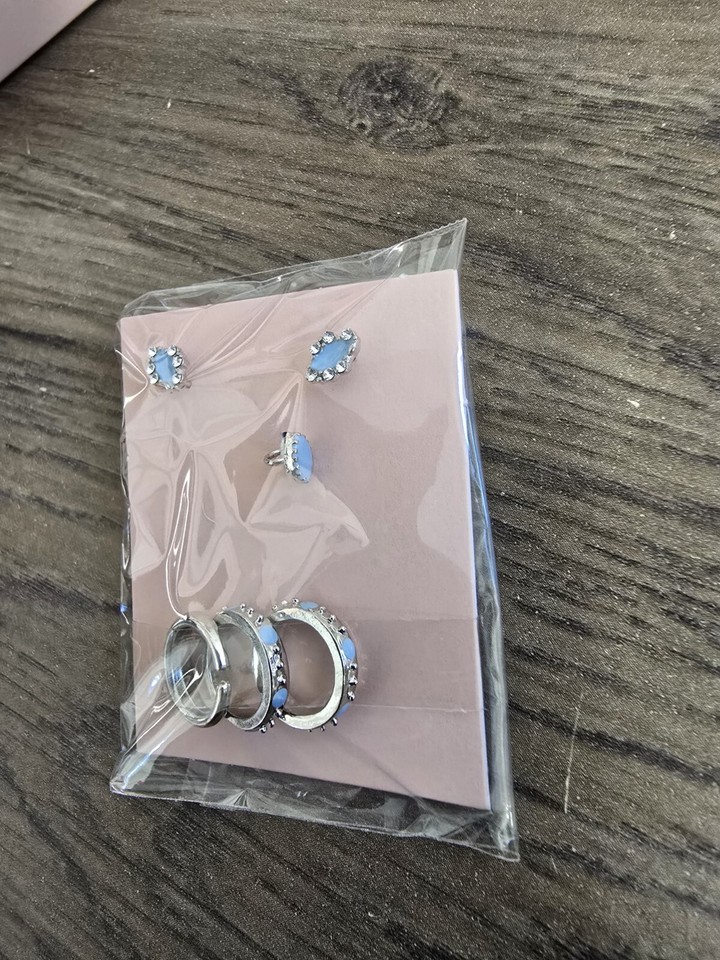 INTEGRITY TOYS Nuface BABY BLUE IMOGEN LENNOX Doll Silver Jewelry Ring ...