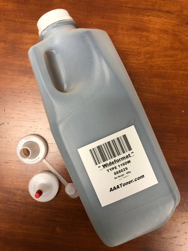 Wide Format Toner Refill for Ricoh 888029 (Type 1160W) 240W, 470W, 480W ...