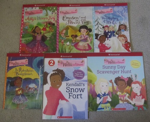 LOT OF 6 WELLIE WISHERS AMERICAN GIRL CHAPTER BOOKS AGES 5 ...