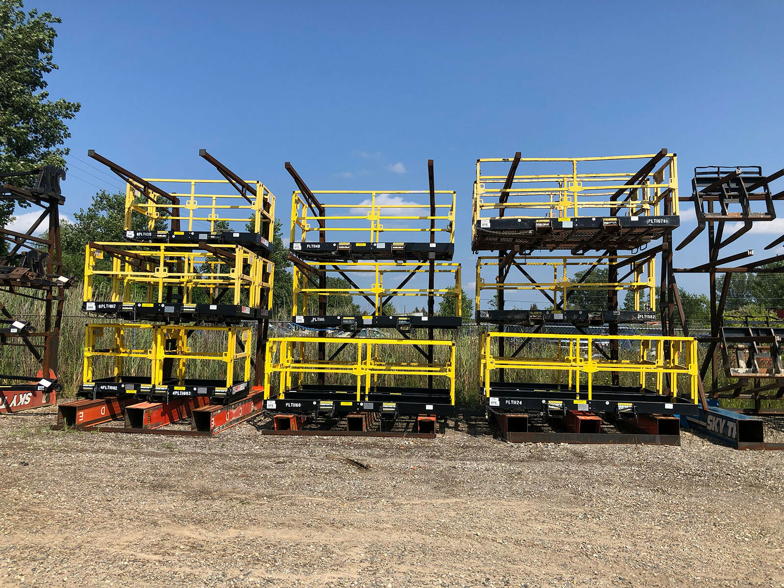 JLG Telehandler Work Platform Forklift Man Basket (4' X 8') SkyTrak | eBay