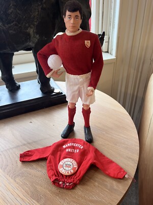 Action Man Footballer Man Utd Vintage Original Very Good Condition ...