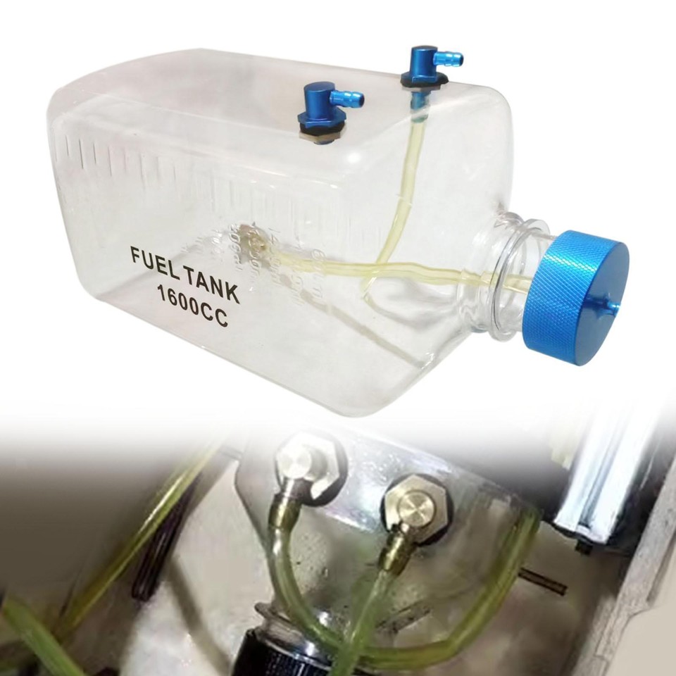 RC Plane Fuel Tank Oil Bottle for Model Gas Airplane Upgrade Parts In ...