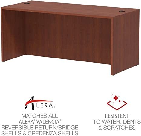 Alera Valencia Series Straight Front Desk Shell ALEVA216630MC - Medium ...