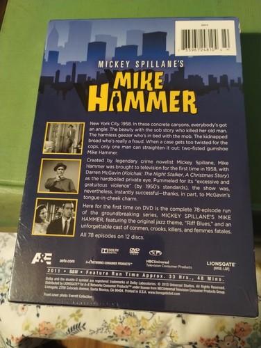 Mickey Spillanes Mike Hammer: The Complete Series (DVD, 2011, 12-Disc ...