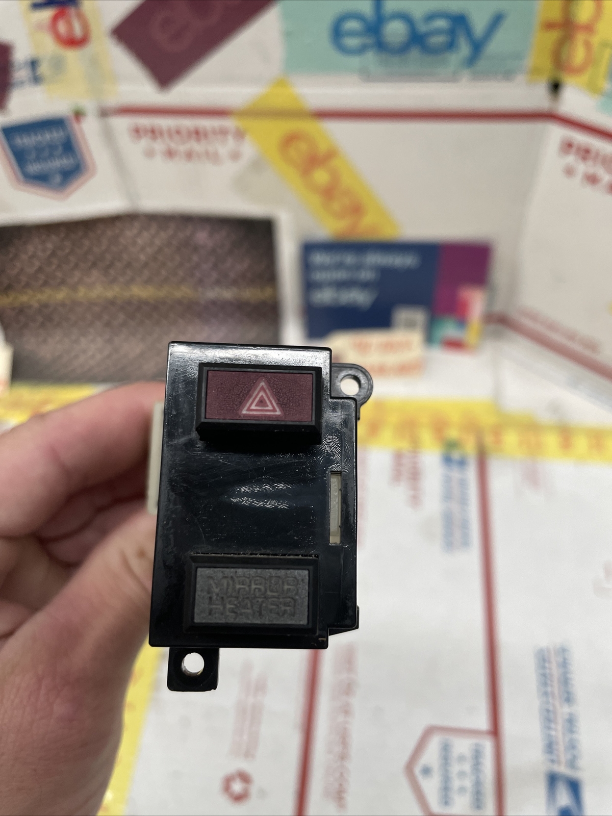 85-88 TOYOTA CRESSIDA HAZARD EMERGENCY LIGHT SWITCH POWER HEATED MIRROR ...