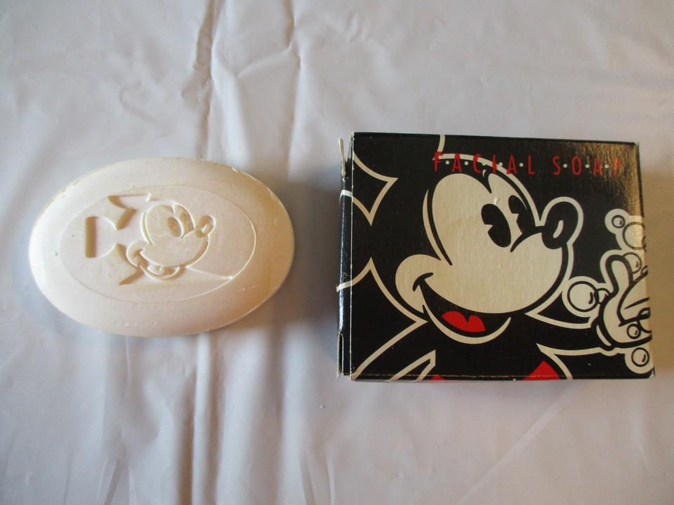 4 Disney H20 Soaps 1 Green Bath 2 Orange Facial 1 Mickey Mouse Black ...