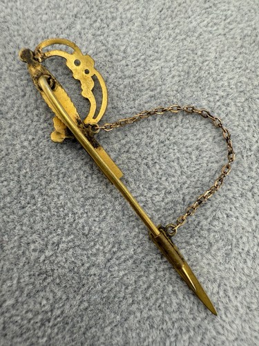 Gold Filled Enamel Victorian Sword Pin - 3.6g* | eBay