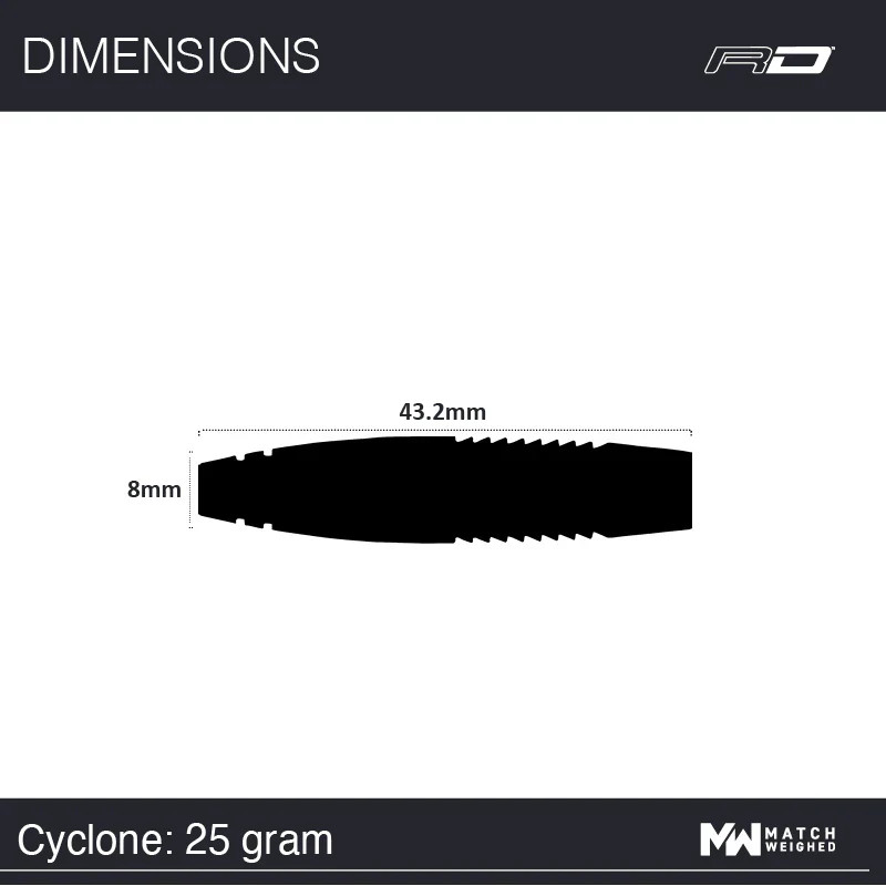 Red Dragon Cyclone 25 gram 90% Tungsten | eBay