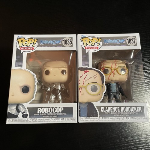 Funko Pop! Robocop + Clarence Boddicker New In Protectors! | eBay