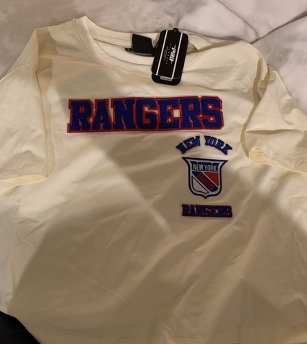 Pro Standard New York Rangers Women’s Tee Shirt Egg Shell Extra Large ...