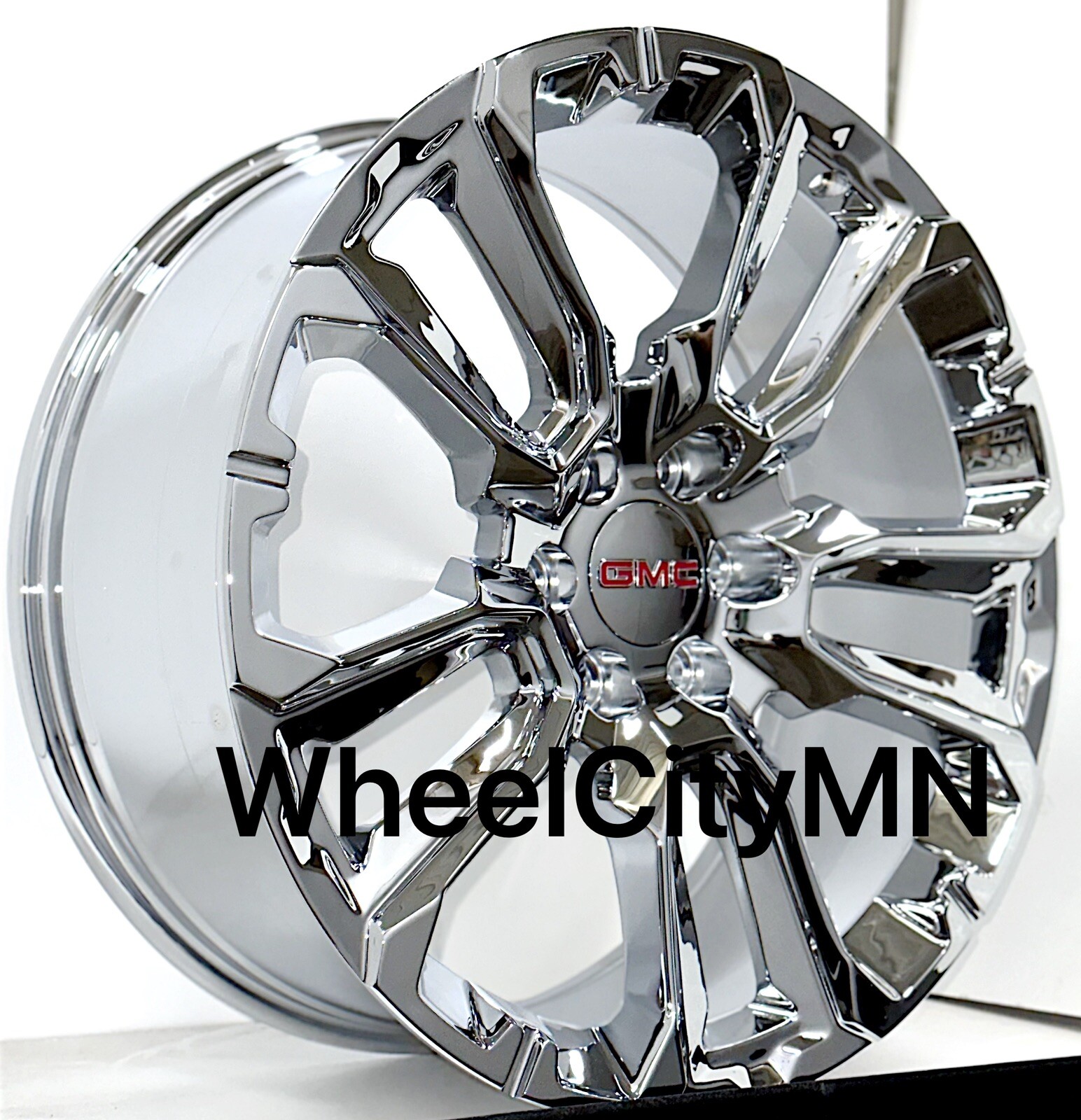 24” chrome OE 84582669 replica wheels fits 2023 GMC Sierra Yukon Denali ...