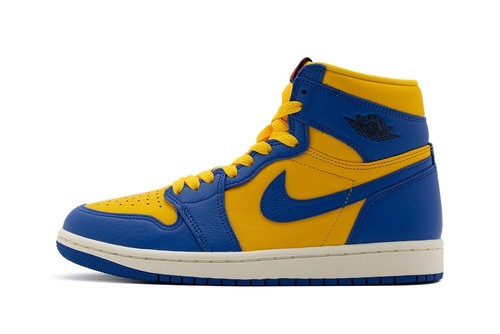 FD2596-700 Jordan 1 Retro High OG Reverse Laney Unisex Shoes Wmns New ...