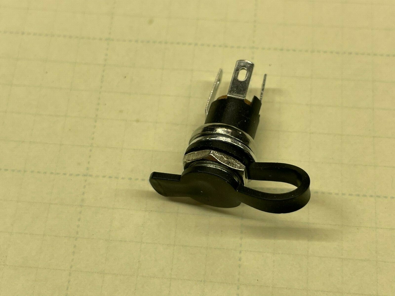 2.5 / 5.5 mm Coaxial DC Power Jack Weatherproof Metal Body 2.5mm x 5 ...