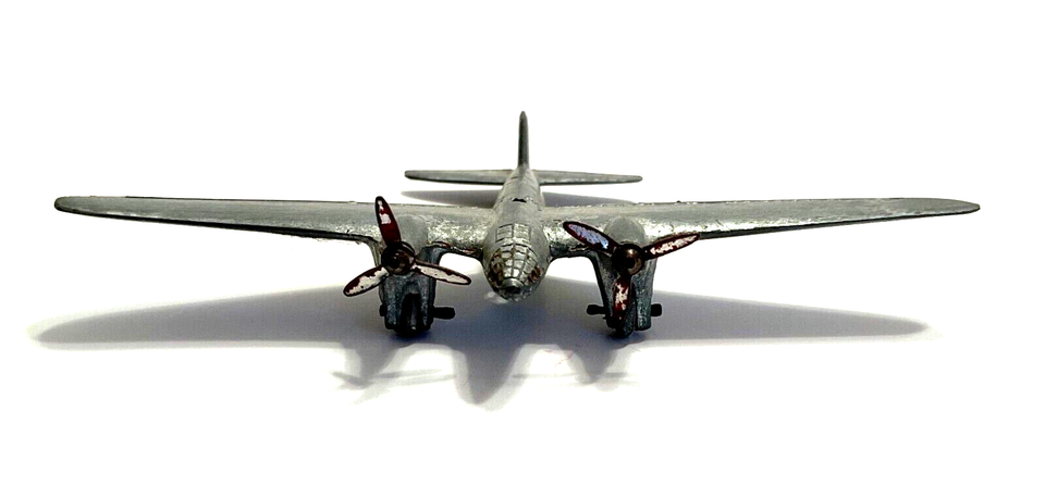 DINKY TOYS MECCANO FRANCE 1939 #64a Airplane AMIOT 370 Twin Engine ...