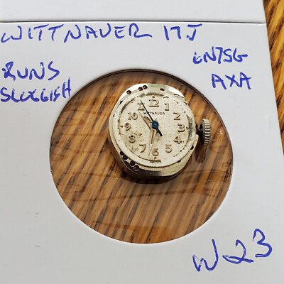 LADIES WITTNAUER WRIST WATCH MOVEMENT 17J AXA 6N7SG #W23 | eBay